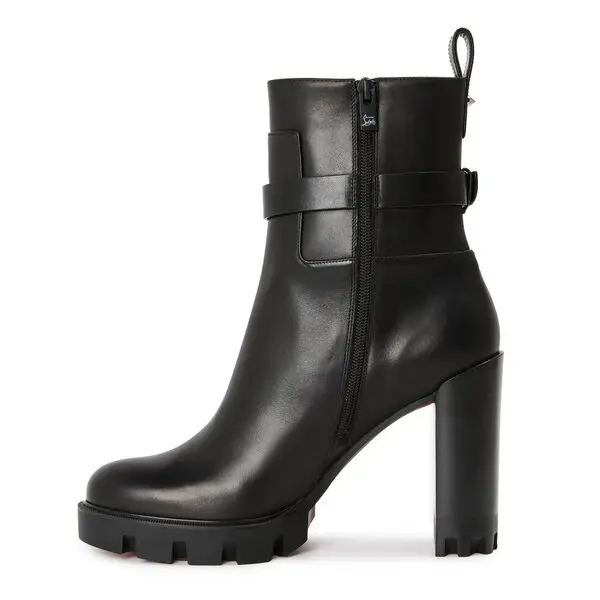 CHRISTIAN LOUBOUTIN Solid Color Ankle Boots