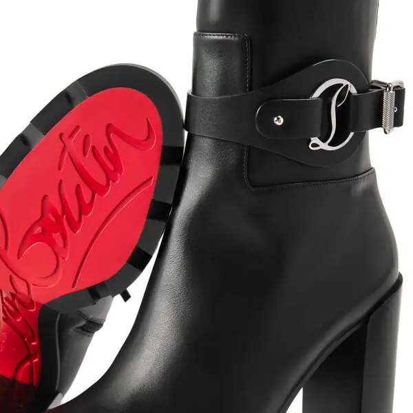 CHRISTIAN LOUBOUTIN Solid Color Ankle Boots