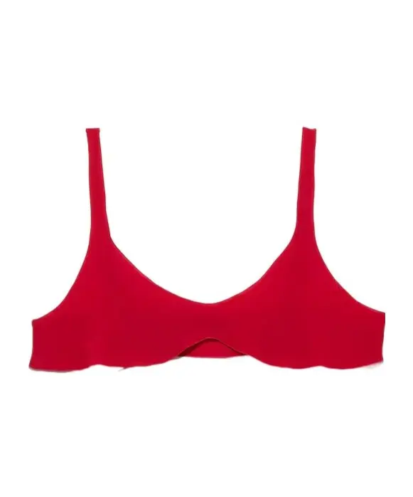 Prada Crepe De Chine Sleeveless Top