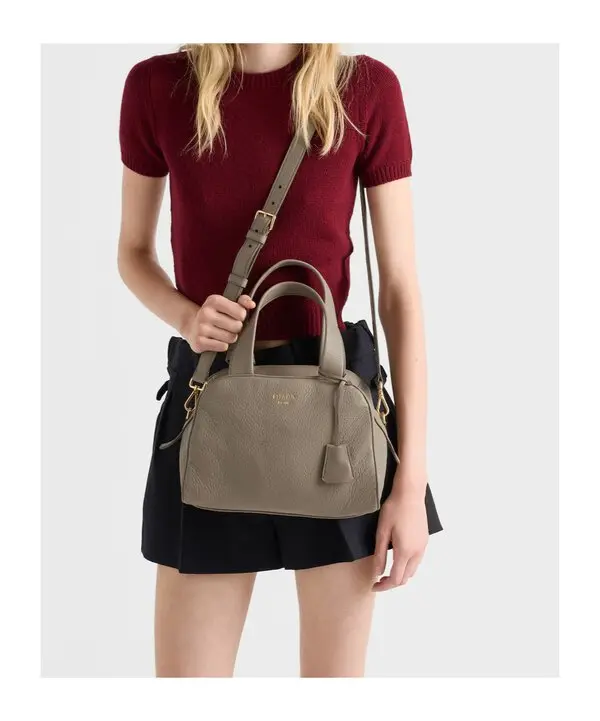 Prada Medium Zipper Shoulder Bag