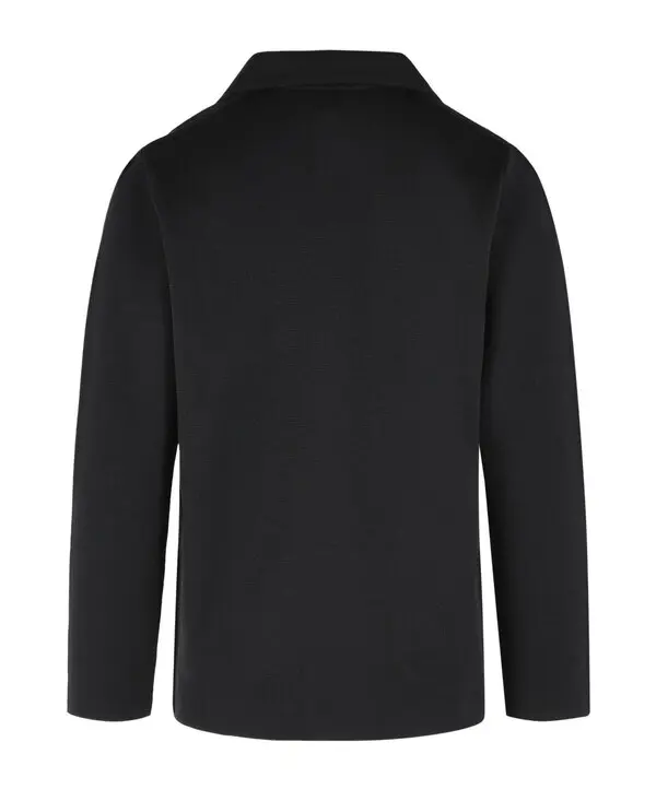 LARDINI Patch Pocket Knitted Jacket