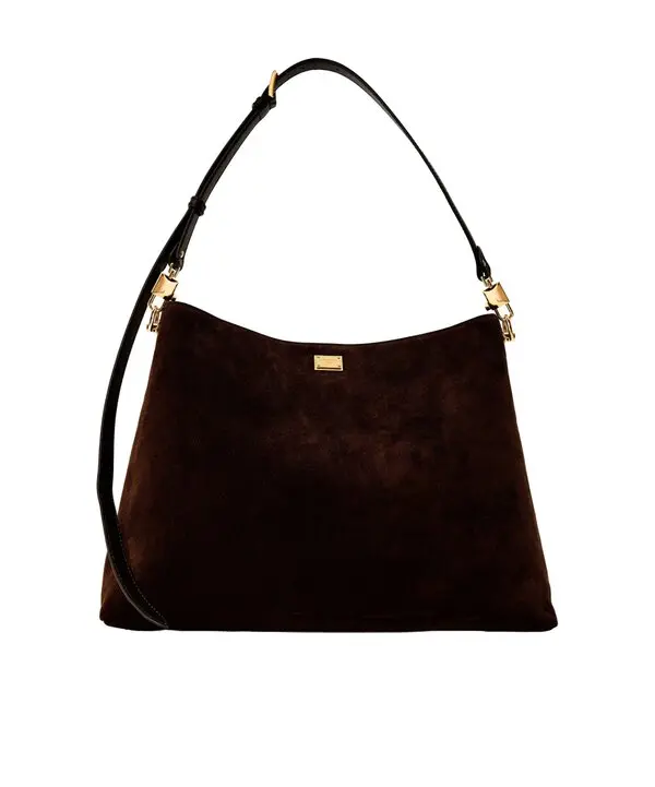 Dolce & Gabbana Suede Shoulder Bag - No