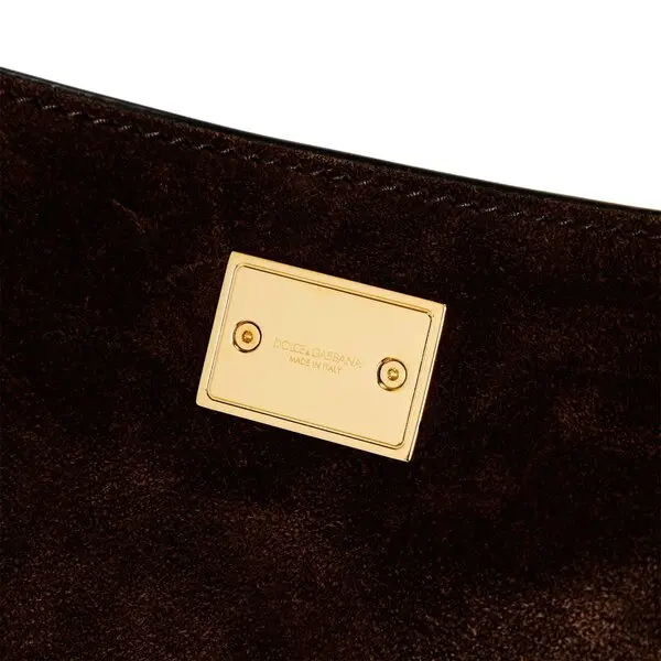 Dolce & Gabbana Suede Shoulder Bag - No