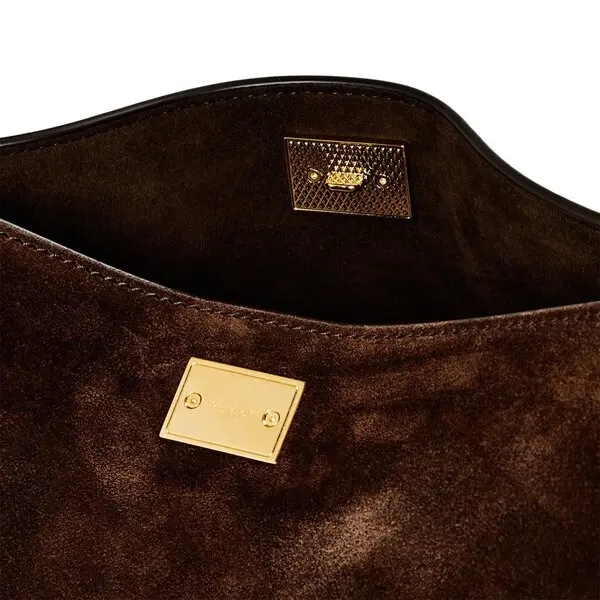 Dolce & Gabbana Suede Shoulder Bag - No