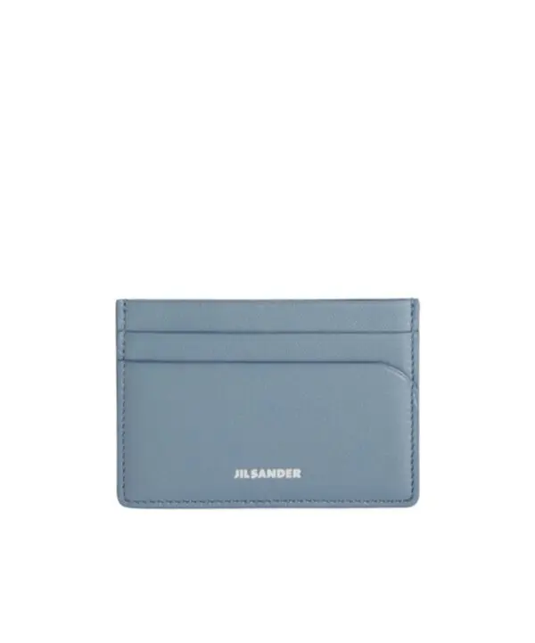 JIL SANDER Card Holder - Pacific Glacier