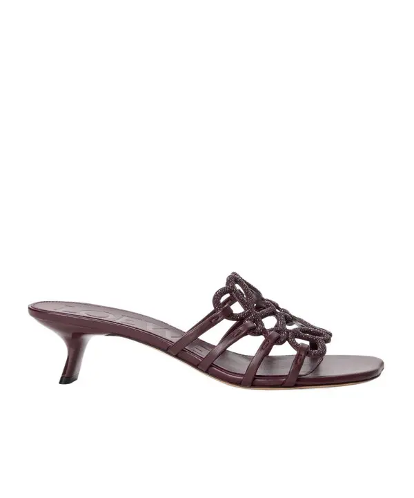 Loewe Petal Anagram High Heel Sandals - Multicolor