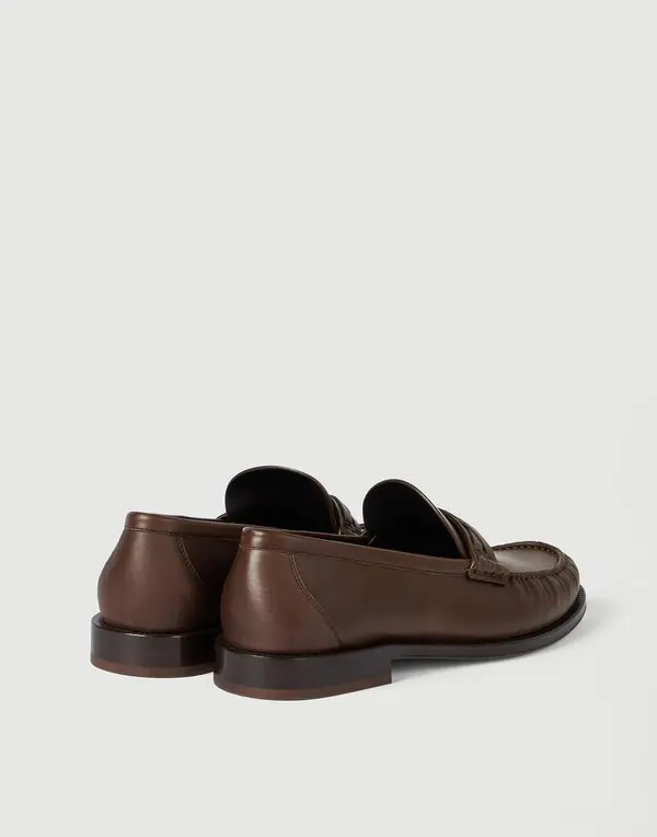 Brunello Cucinelli Calfskin Loafers