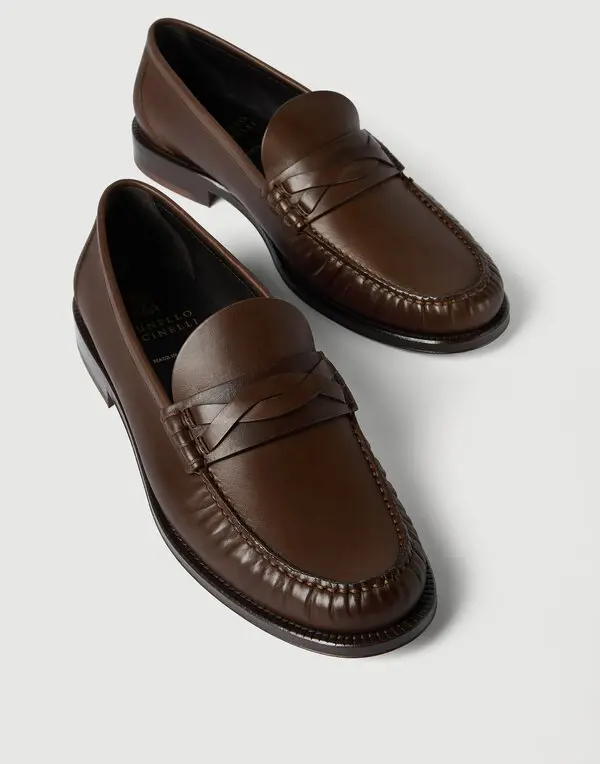 Brunello Cucinelli Calfskin Loafers