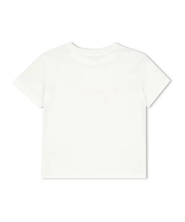 Dolce & Gabbana Off-white Crew-neck Short-sleeve T-shirt