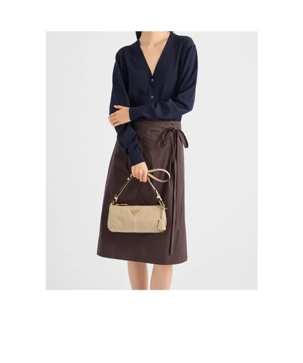 Prada Re-edition 2002 Medium Leather Shoulder Bag