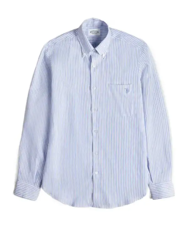 TOD'S Striped Linen Shirt