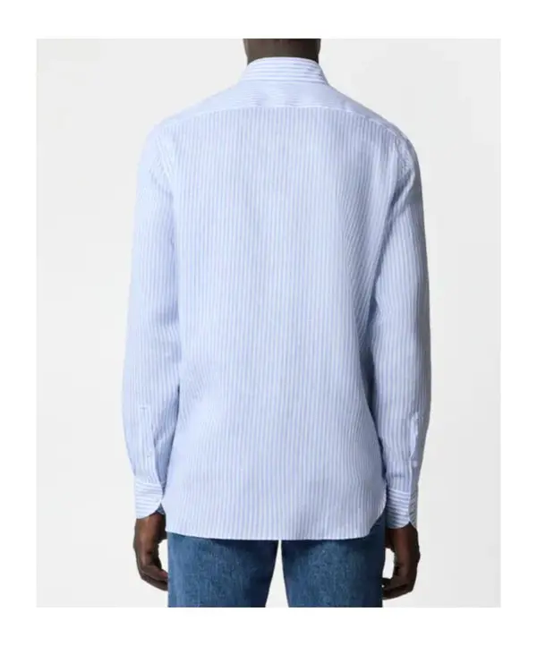 TOD'S Striped Linen Shirt