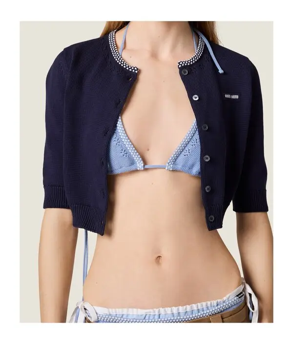 Miu Miu Cotton Bra