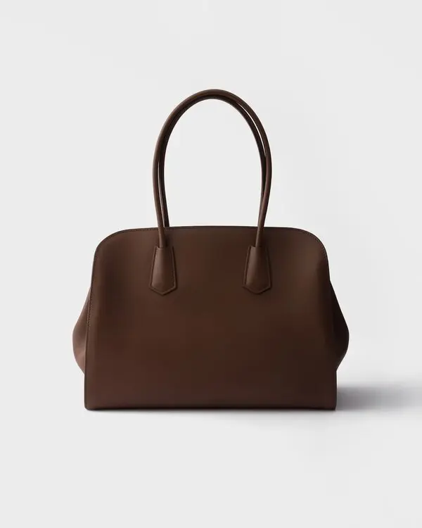 Prada Large Leather Tote Bag