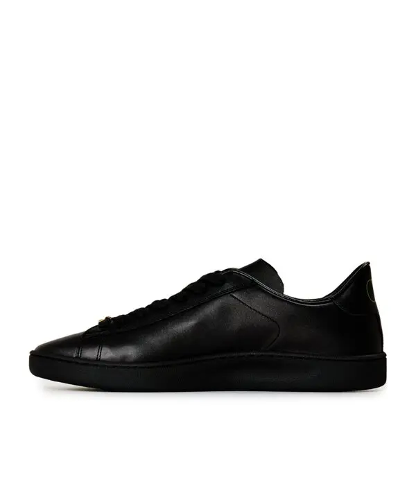 Valentino Garavani Glossy Leather Low-top Sneakers