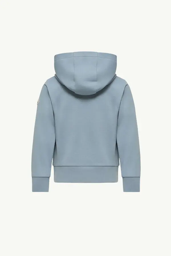 Moncler Cotton Fleece Hoodie With Embroidered Logo