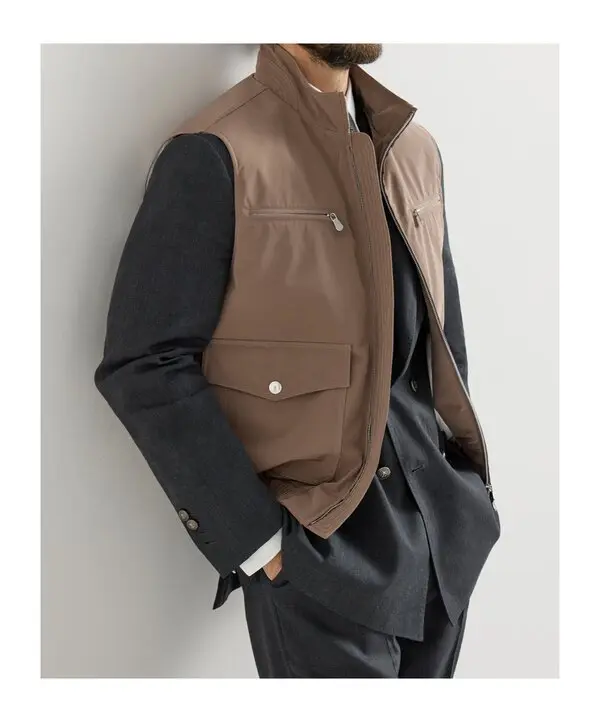 Brunello Cucinelli Padded Zip Vest