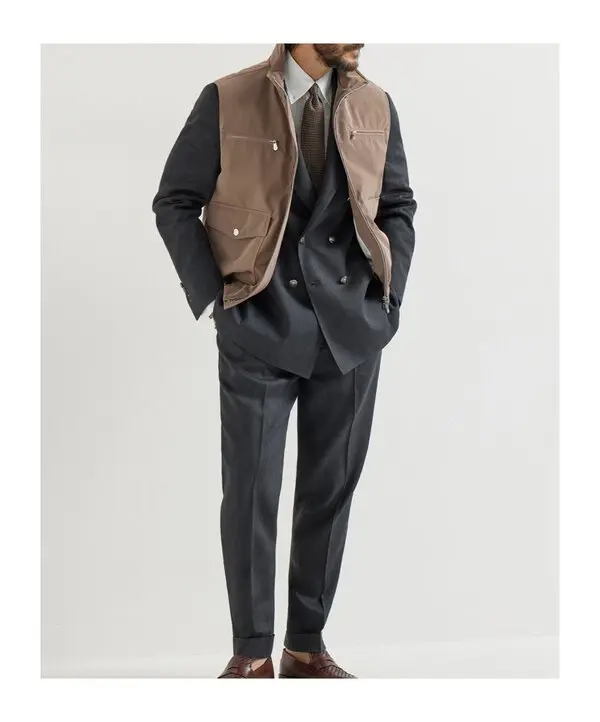 Brunello Cucinelli Padded Zip Vest