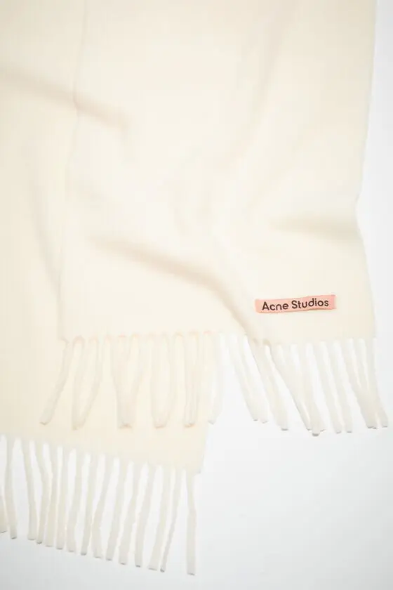 Acne Studios Logo-patch Wool Scarf