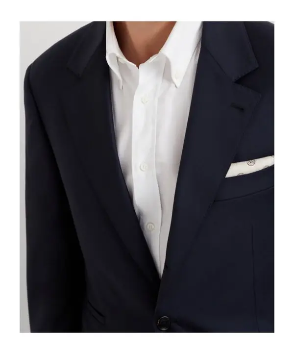 Brunello Cucinelli Single-breasted Virgin-wool Blazer