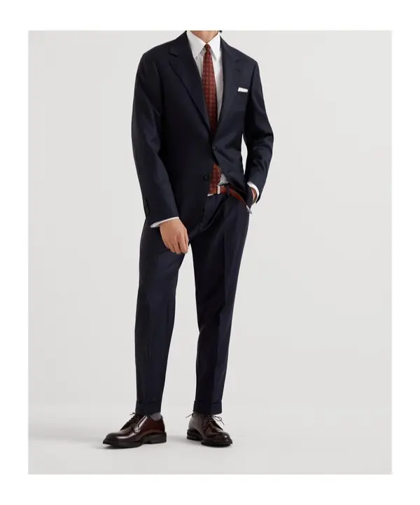 Brunello Cucinelli Single-breasted Virgin-wool Blazer