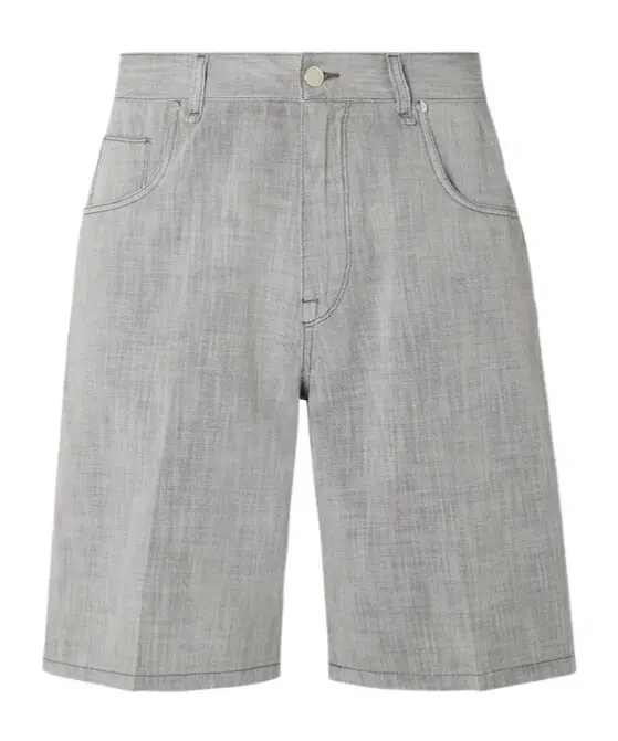 Fendi Denim Shorts With Belt Loops