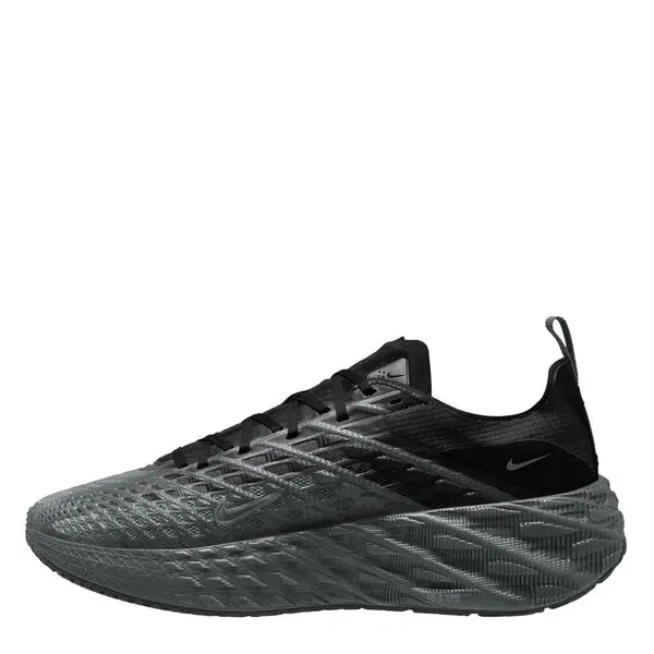 Nike Blackgrey Gradient Mesh Lowtop Shoes