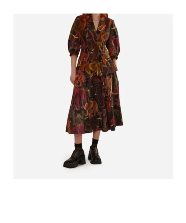Farm Rio Lapel Casual Jacket