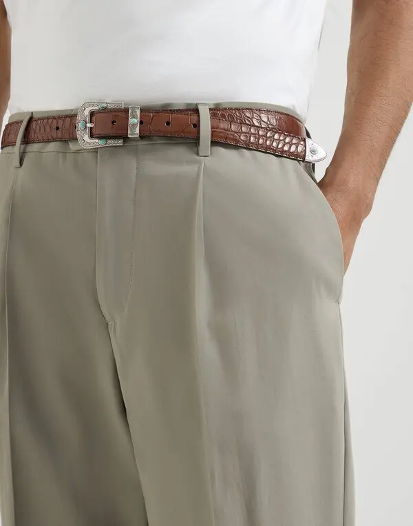 Brunello Cucinelli Trousers With Pleats