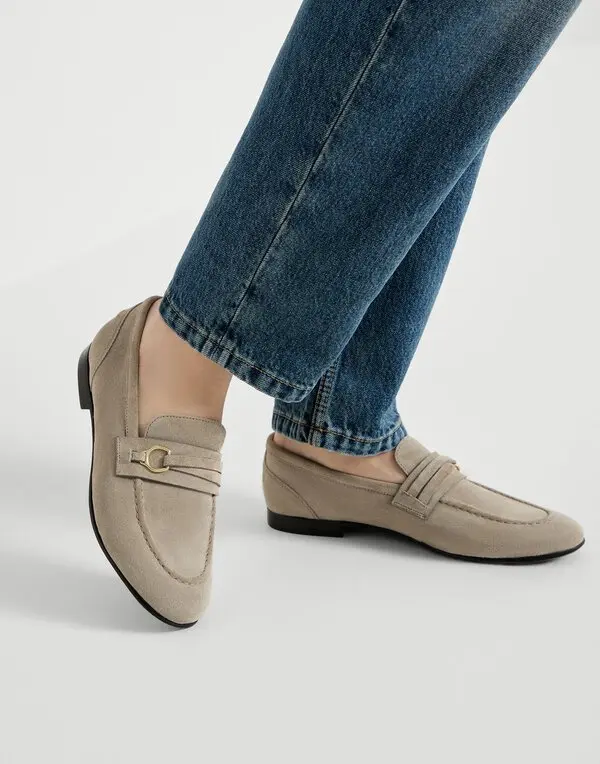 Brunello Cucinelli Penny-strap Loafers