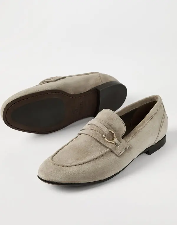 Brunello Cucinelli Penny-strap Loafers