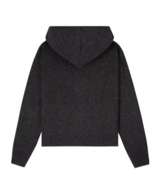 SPORTY  RICH Sporty & Rich Zip Hoodie With Embroidered Detail