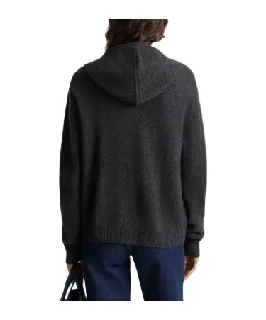 SPORTY  RICH Sporty & Rich Zip Hoodie With Embroidered Detail