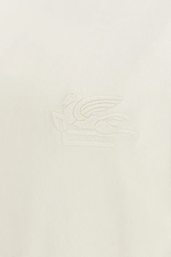 Etro Logo Detailed Crewneck T-shirt