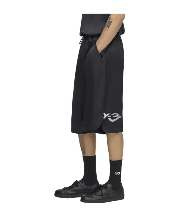 Y3 Liquid Logo Shorts