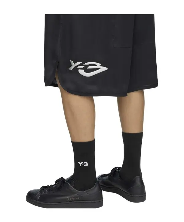 Y3 Liquid Logo Shorts