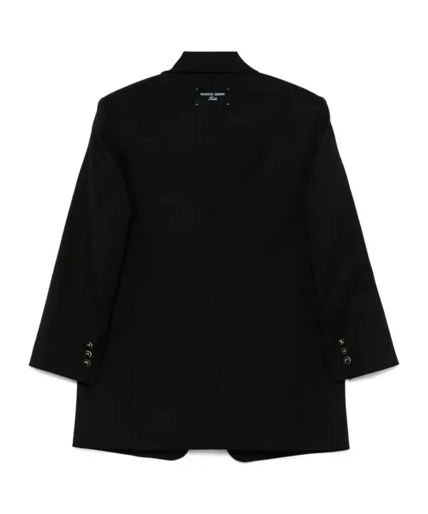 MARINE SERRE Twill Suit Jacket