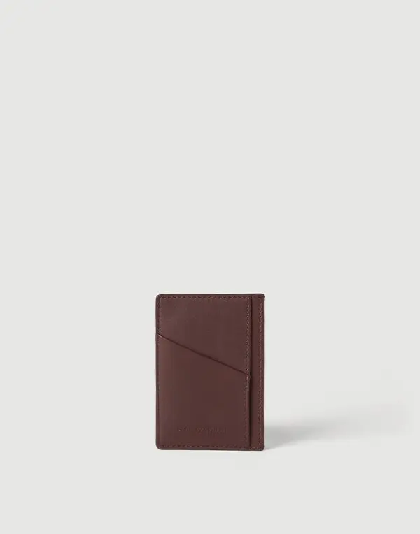 Brunello Cucinelli Leather Card Holder