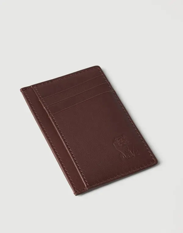 Brunello Cucinelli Leather Card Holder