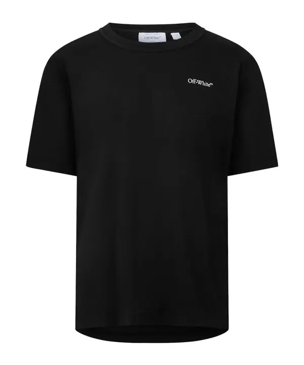 Off-White Pure Crew-neck Short-sleeve T-shirt - Black