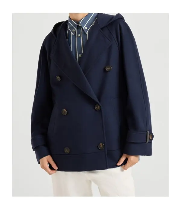 Brunello Cucinelli Double Breasted Coat