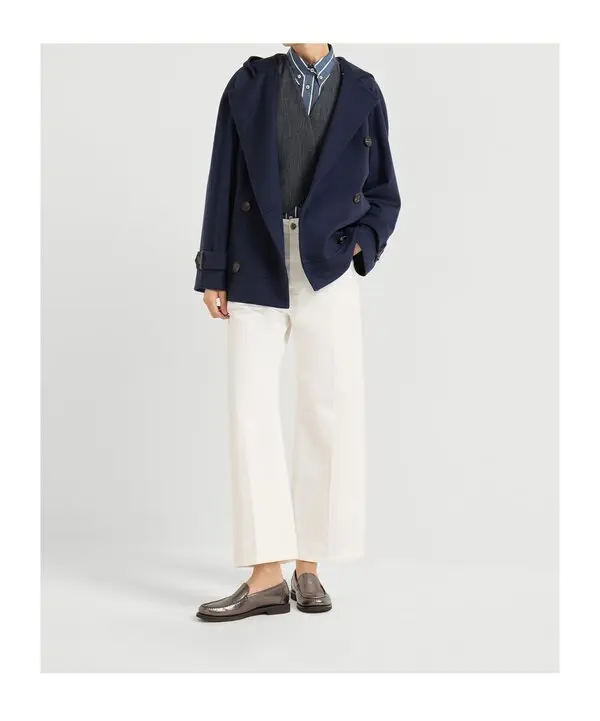 Brunello Cucinelli Double Breasted Coat