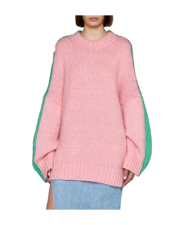 J.W.ANDERSON Colour-block Crew-neck Jumper