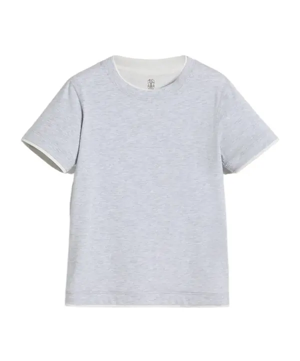 Brunello Cucinelli Faux Layered T-shirt