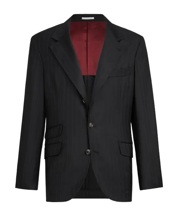 Brunello Cucinelli Striped Blazer