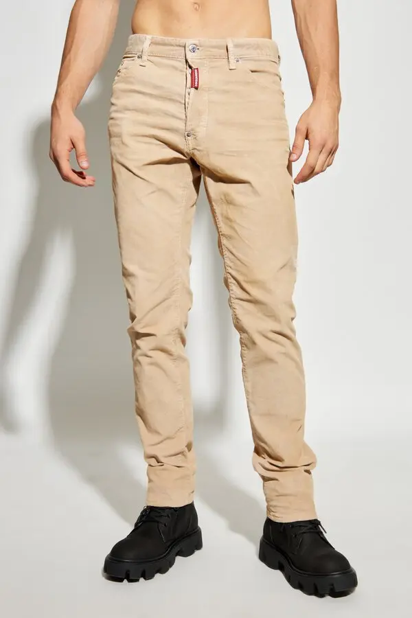 Dsquared2 Straight-leg Corduroy Trousers