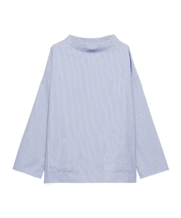 Prada Long-sleeved Striped Shirt