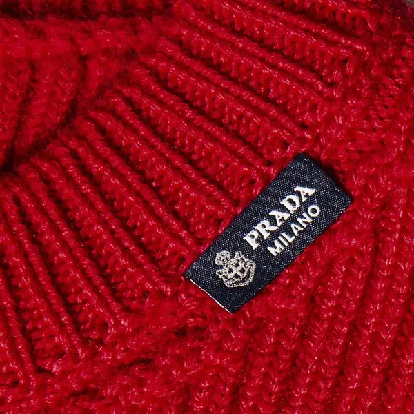 Prada Fitted Midsleeve Knit Top
