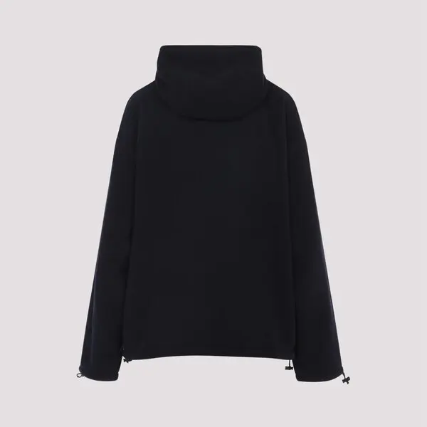 Miu Miu Zip-up Drawstring Hoodie