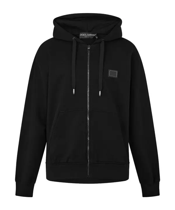 Dolce & Gabbana Pure Hooded Zip-up Jacket